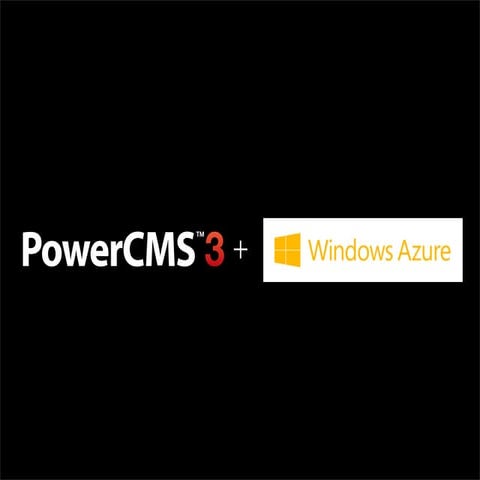 Power cms3+azure | PPT | Free Download