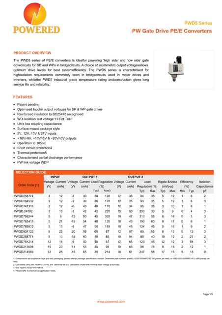 Lighting and Electricity Datasheet Template | PDF