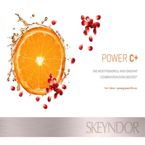 POWER C+, the most powerful anti oxidant combination ever created ...
