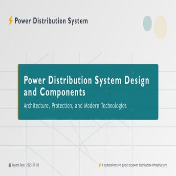 Transmission and distribution system of electricity | PDF