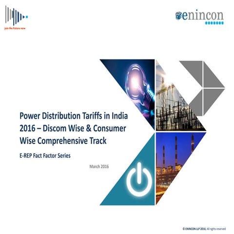 Power distribution tariff in india 2016 discom wise and consumer wise ...