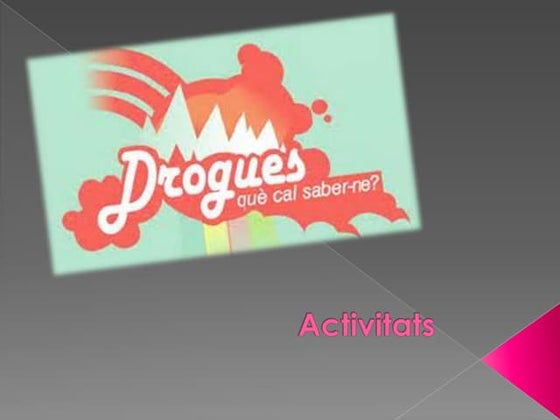 DROGUES - PROJECTE.pptx