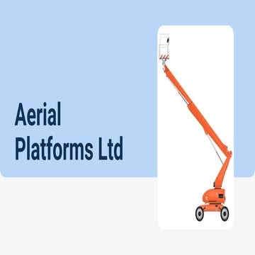 Powered access platforms | PDF