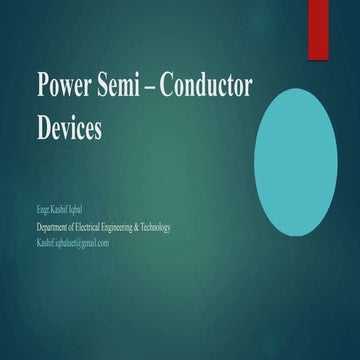 powerelectronics-switch.pptx for Engineering students | PPTX | Operating Systems | Computer ...