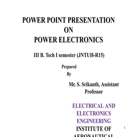 POWER ELECTRONICS DEVICES WORKING PPT.pptx