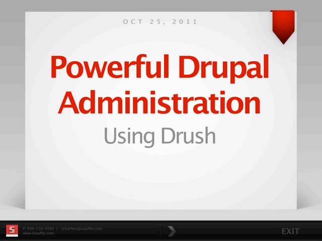 Site Aliases: Powerful Drupal Administration Using Drush by Chris ... Site Aliases: Powerful Drupal Administration Using Drush by Chris ...