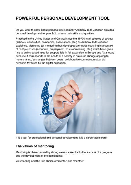 Tips For Personal Growth | PDF