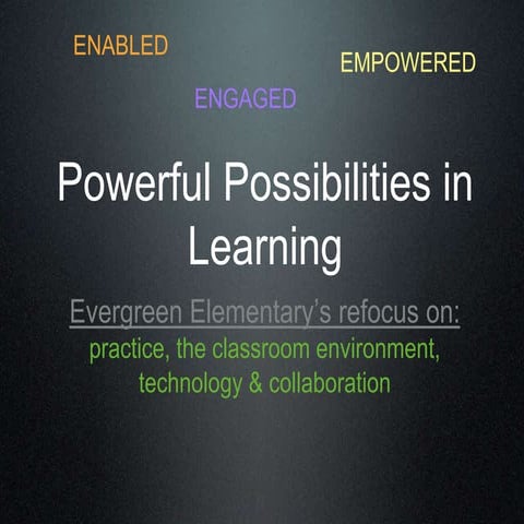 Powerful possibilities | PPT