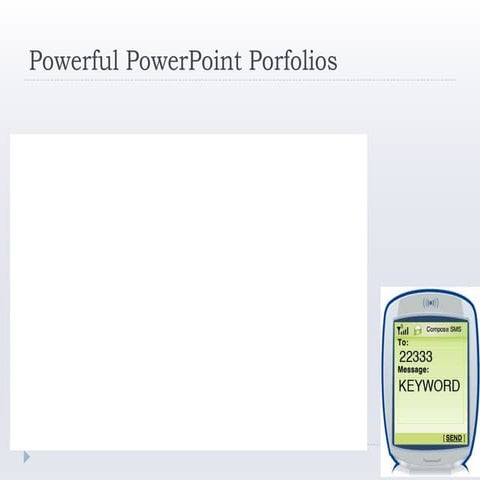 Powerful PowerPoint Portfolios | PDF