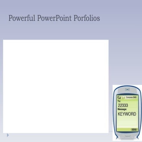 Powerful PowerPoint Portfolios | PDF | Technology & Computing
