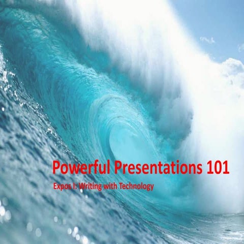 Powerful presentations | PPT
