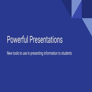 Creating Powerful yet Professional Presentation | PPTX