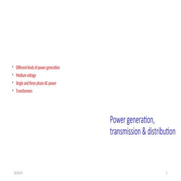 POWER GENERATION, TRANSMISSION AND DISTRIBUTION.ppt
