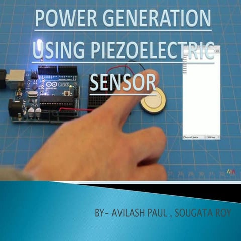 Power Generation Using Piezoelectric Ppt
