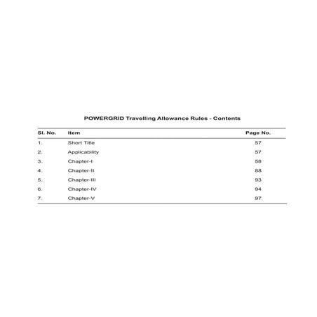 Travelling allowance rules | PPT