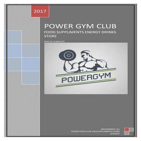 Power gym club | DOCX