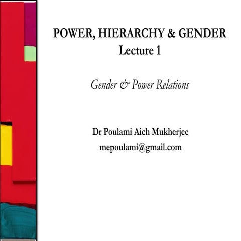 Power Hierarchy and Gender-poulami aich mukherjee.pdf