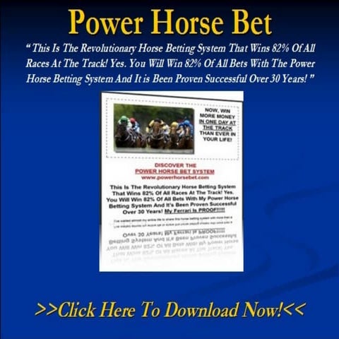 Power Horse Bet | PPT