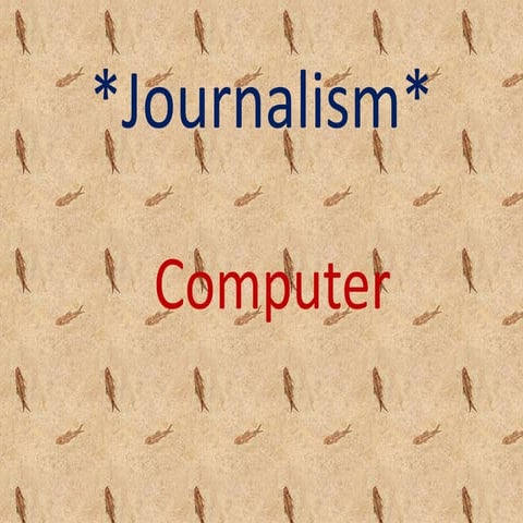 COMPUTER | PPTX | Operating Systems | Computer Software and Applications