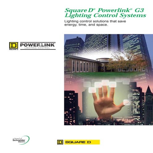 Powerlink® G3 Lighting Control Systems | PDF