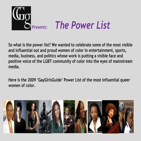 Power List | PPT