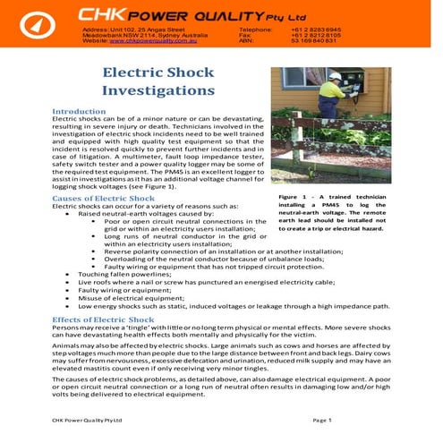 Power monic application notes chk power quality | PDF