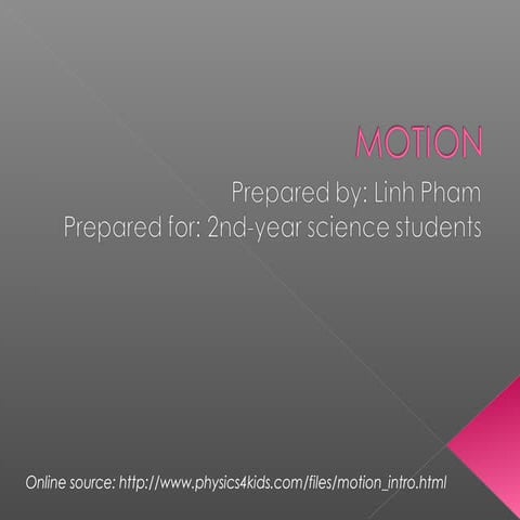 Power motion | PPT