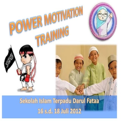 Power motivation training | PDF