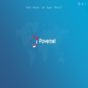 Powernet Corporate Presentation 2015 | PPT