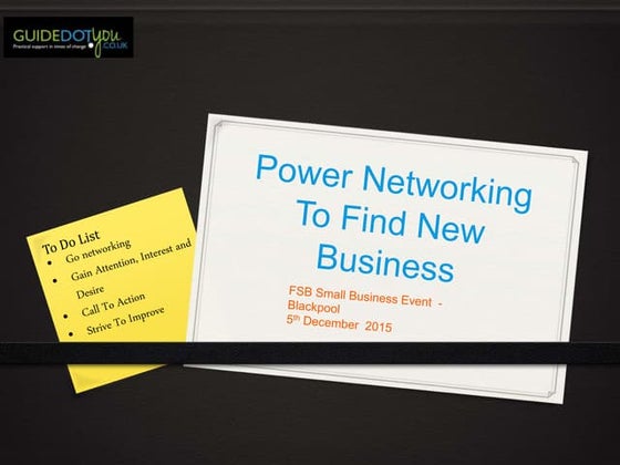The Power of Networking | PPT