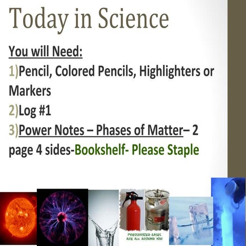 Phase changes | PPT