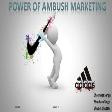 Power of ambush marketing final | PPT