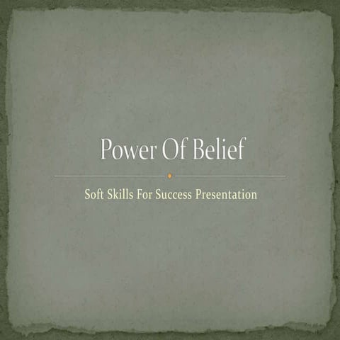 Power Of Belief.pptx
