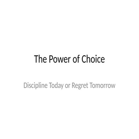 Power of Choice – A Comprehensive Learning Presentation.pptx