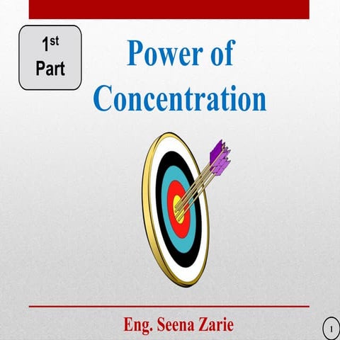 Power of concentration - 1st part | PDF