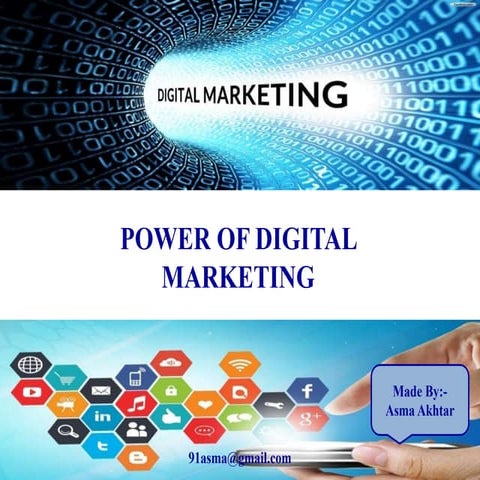 Power of digital marketing | PPT