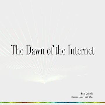 The Dawn of the Internet | PDF