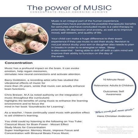 Power of music | PDF