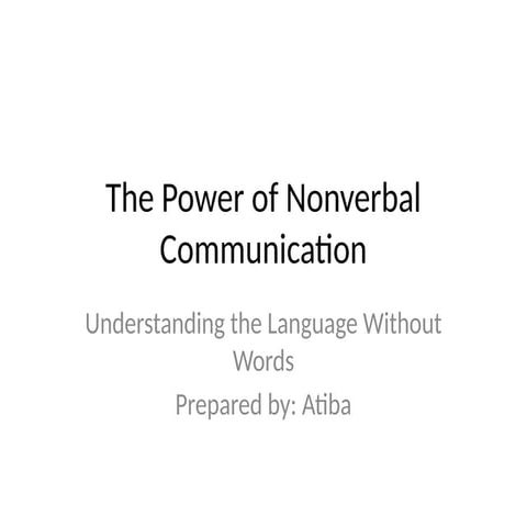 The_Power_of_Nonverbal_Communication.pptx
