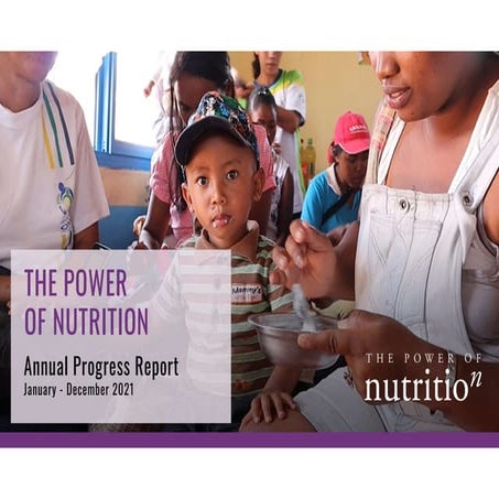 The Power of Nutrition Progress Report 2021 | PDF