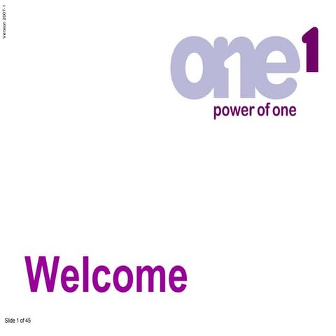 Power of one full version 2007 1 | PPT