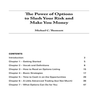 Power of options | PDF