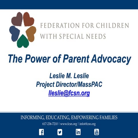 The Power of Parent Advocacy | PDF