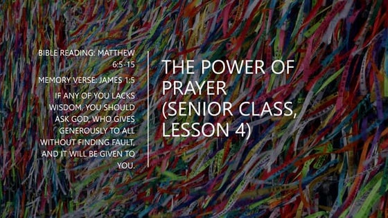 Power of Prayer | PPTX | Christianity | Religion & Spirituality