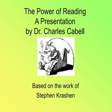 Power of Reading.ppt
