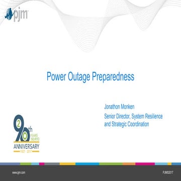 Power outage preparedness (Jonathon Monken) | PPT