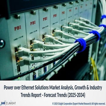 Power over Ethernet Solutions Market.pptx