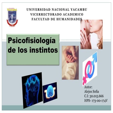 Psicofisiologia de los instintos | PPTX | Sexual Conditions | Sexual Health