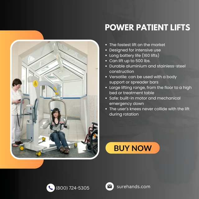 Power Patient Lifts | PDF