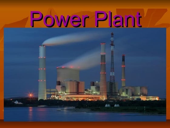 Thermal power plant ppt | PPT